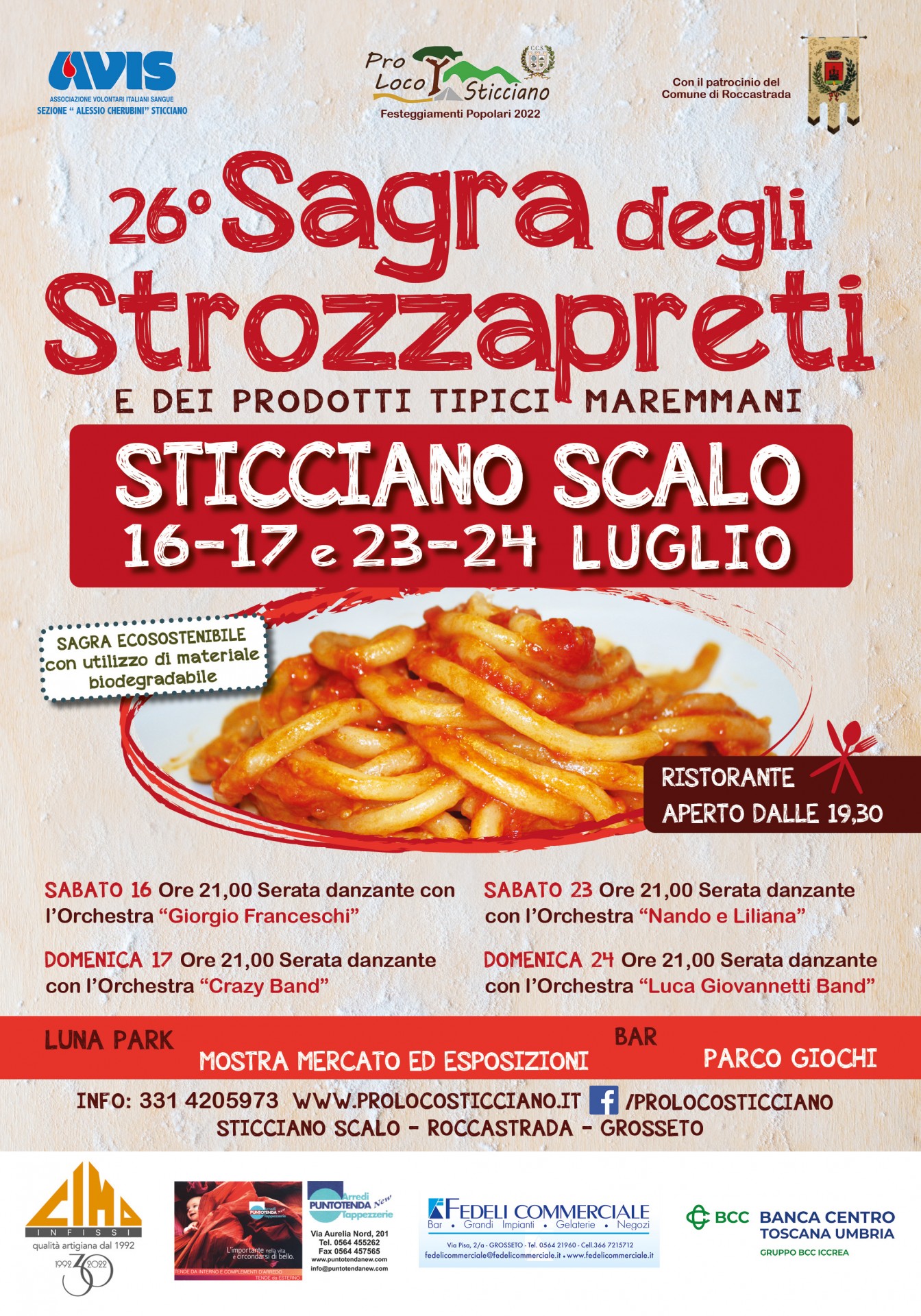 Sagre gastronomiche in Toscana