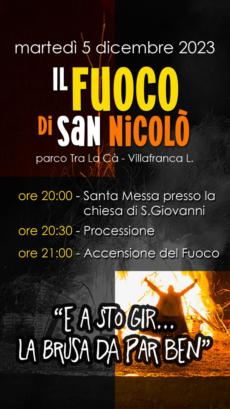 Il Fuoco di San Nicolò, Villafranca in Lunigiana