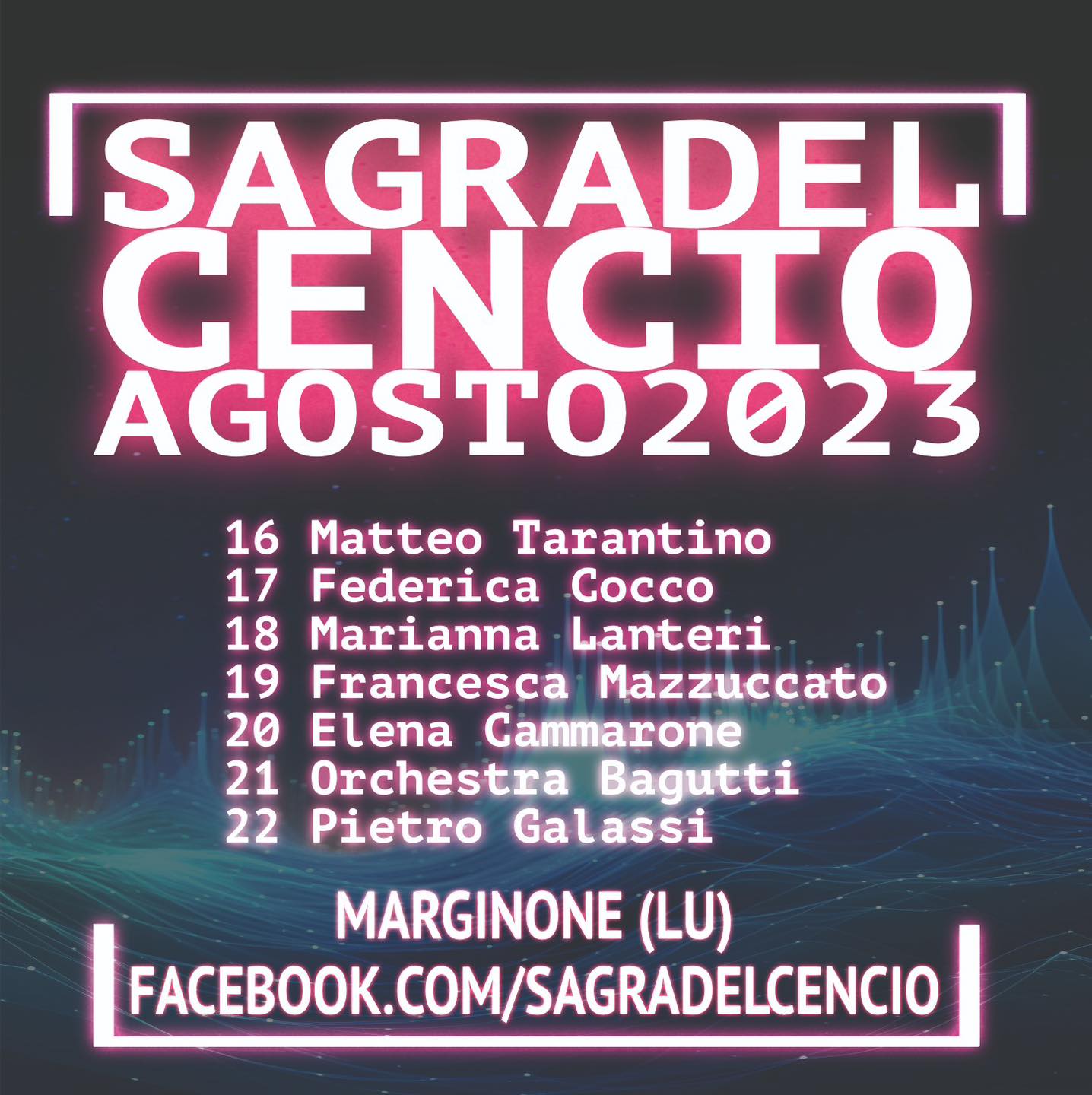 Sagra del Cencio a Marginone di Altopascio, Altopascio