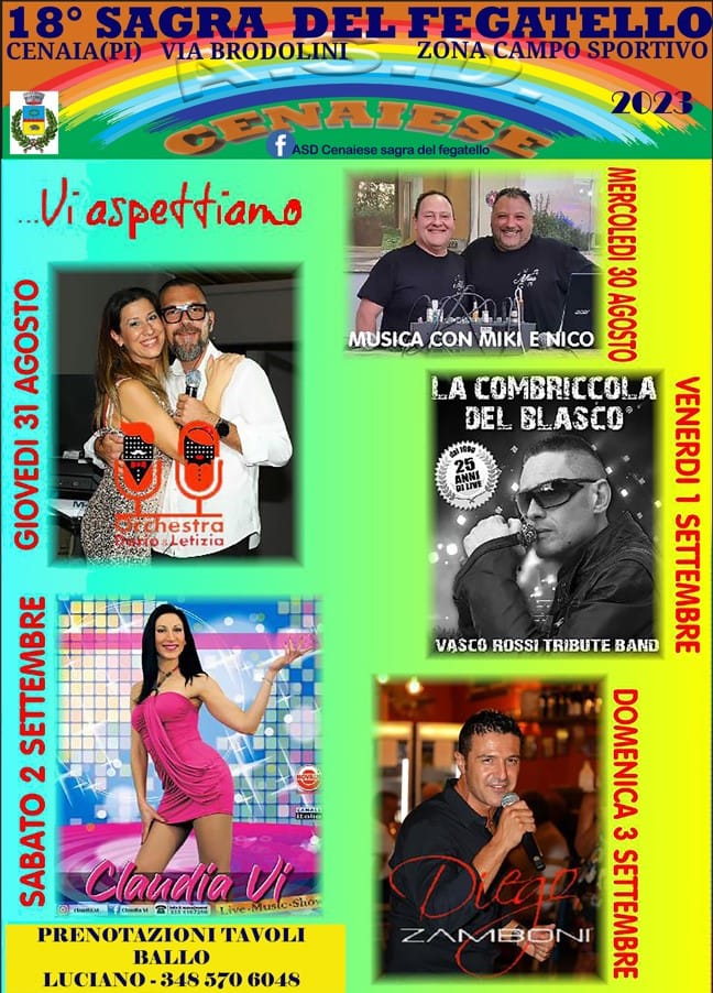Sagra del Fegatello a Cenaia di Crespina Lorenzana, Crespina Lorenzana