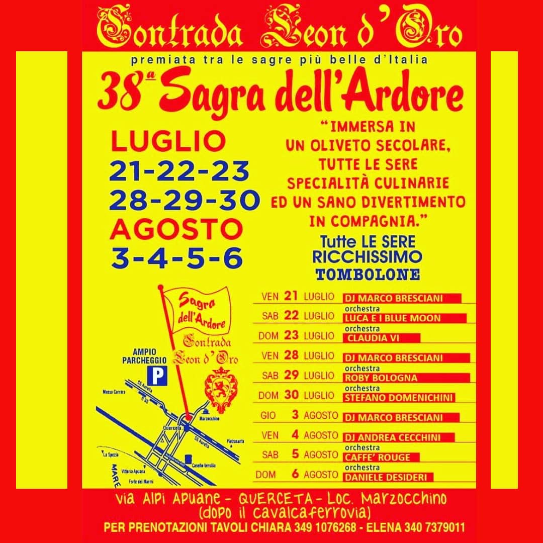 Sagre gastronomiche in Toscana