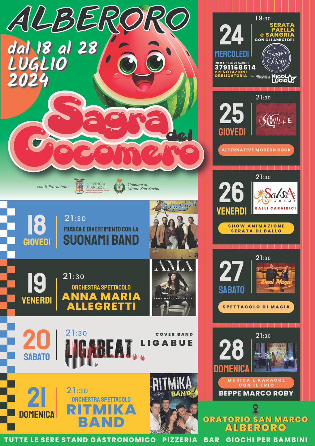 Sagre gastronomiche in Toscana