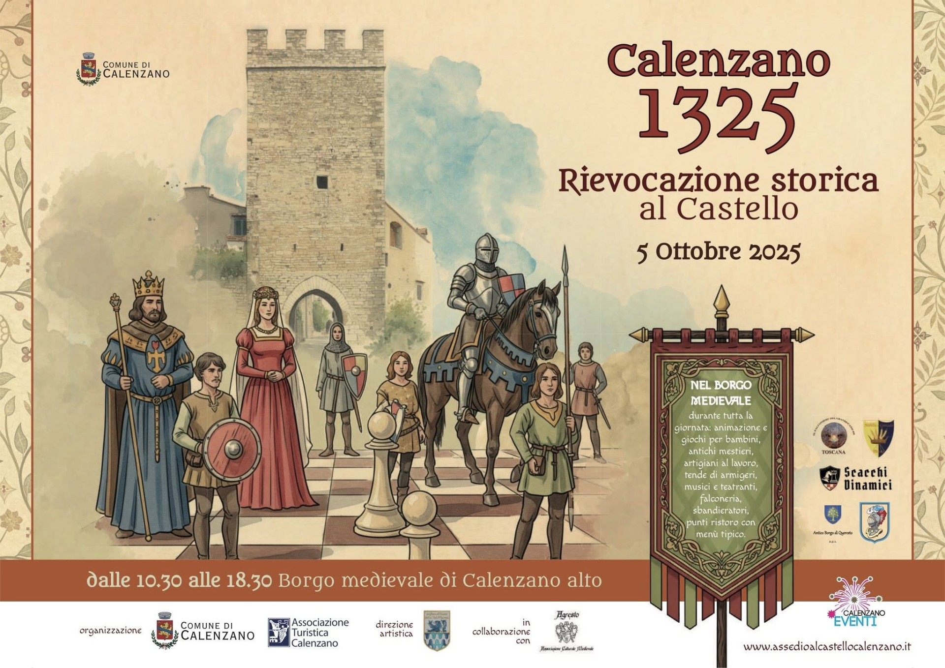 Calenzano 1325, Calenzano