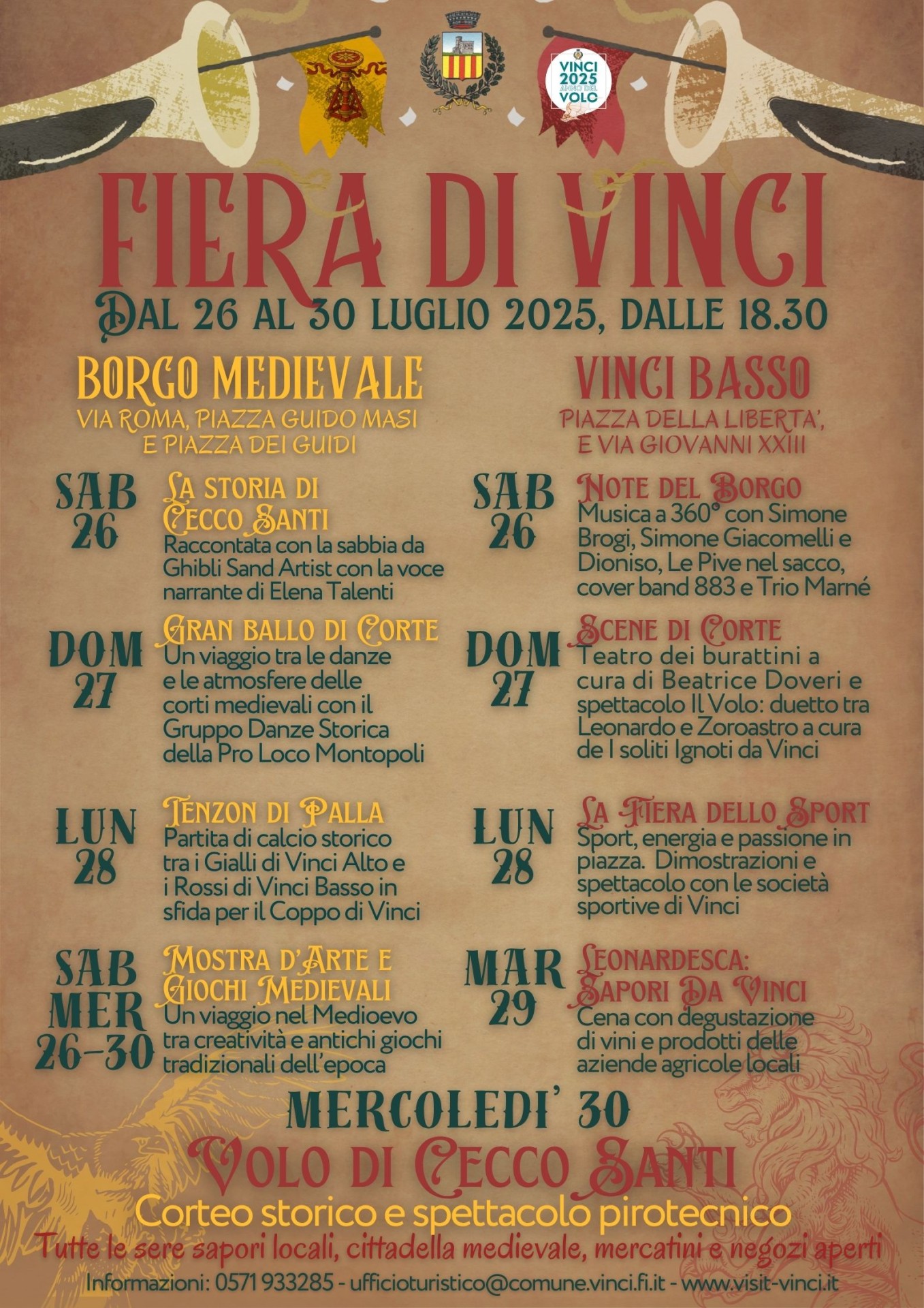 Fiera di Vinci, Vinci
